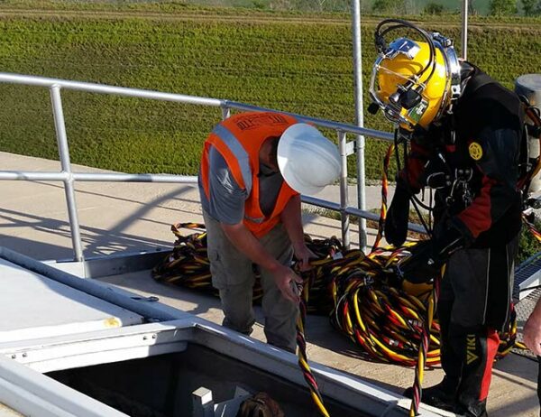 Inspections, assessments, water tank cleaning AWWA compliance