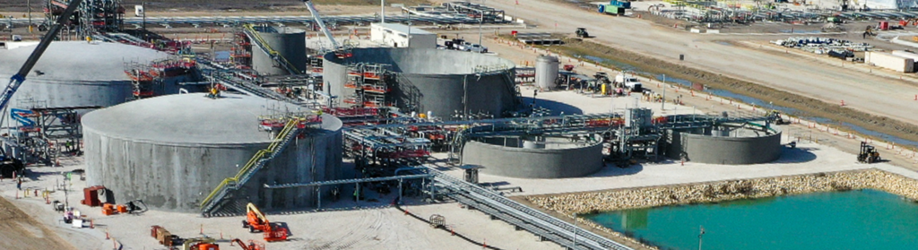 Fire/process water and wastewater treatment storage tanks - CROM