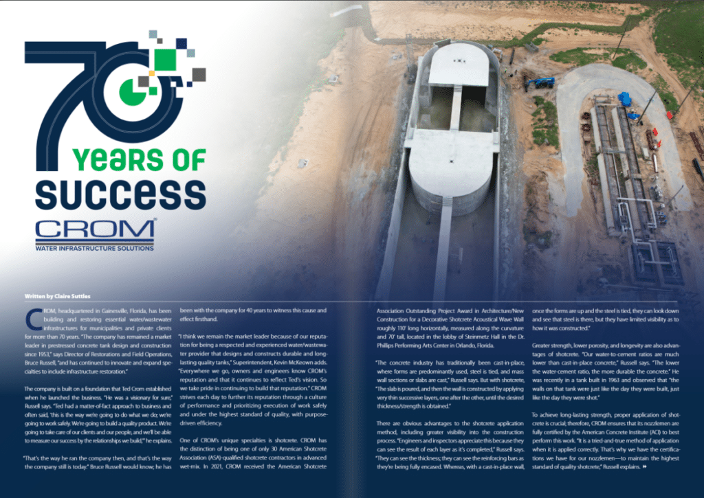 CROM Featured in Construction In Focus - CROM